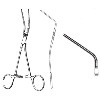 Debakey Pinza Vascular Multiusos 45 ° En Ángulo