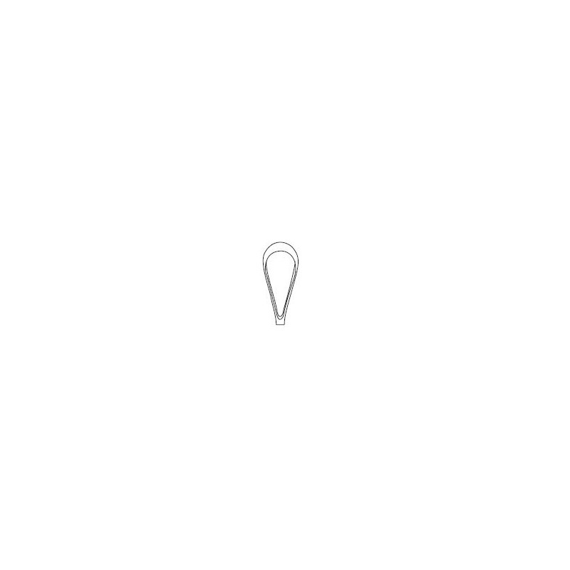 Cureta Sims Uterina No. 3 Rigida-Cortante Longitud 28 cms Dimeda