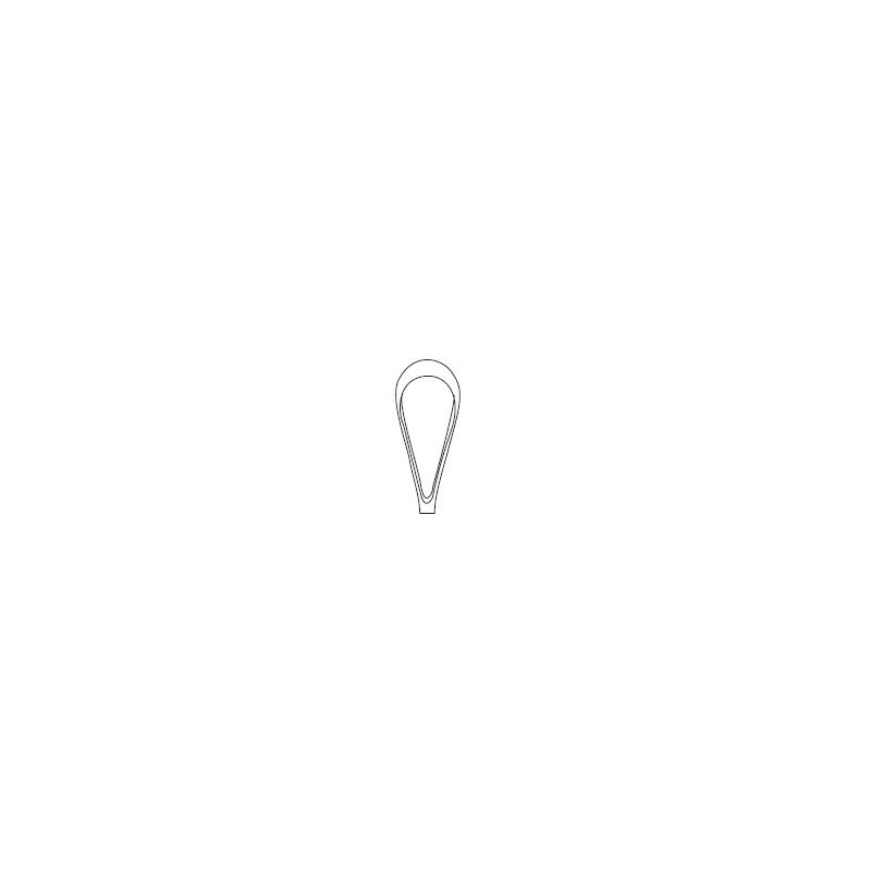 Cureta Sims Uterina No. 4 Rigida-Cortante Longitud 31 Cms Dimeda