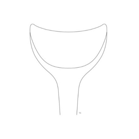 Separador Doyen, Valva De 53 X 80 Mm, Long. 24 Cm, 9 1/2”